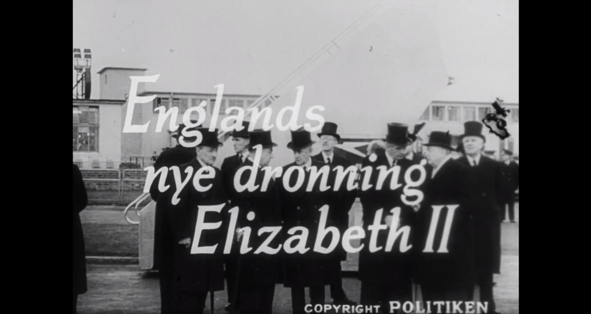 Englands nye dronning Elizabeth II | Danmark på Film