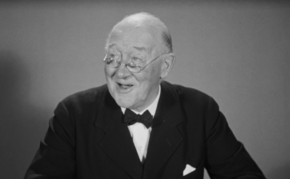 Professor Vilhelm Andersen læser Holberg | Danmark på Film