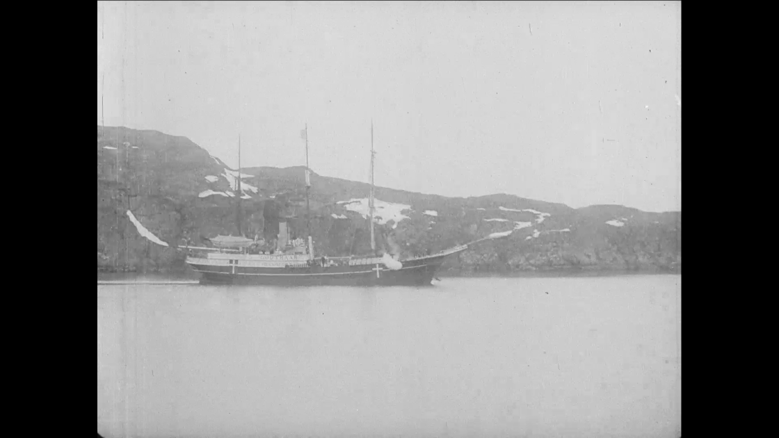 Levende billeder tagne under den 2. Thule Ekspedition til Grønlands ...